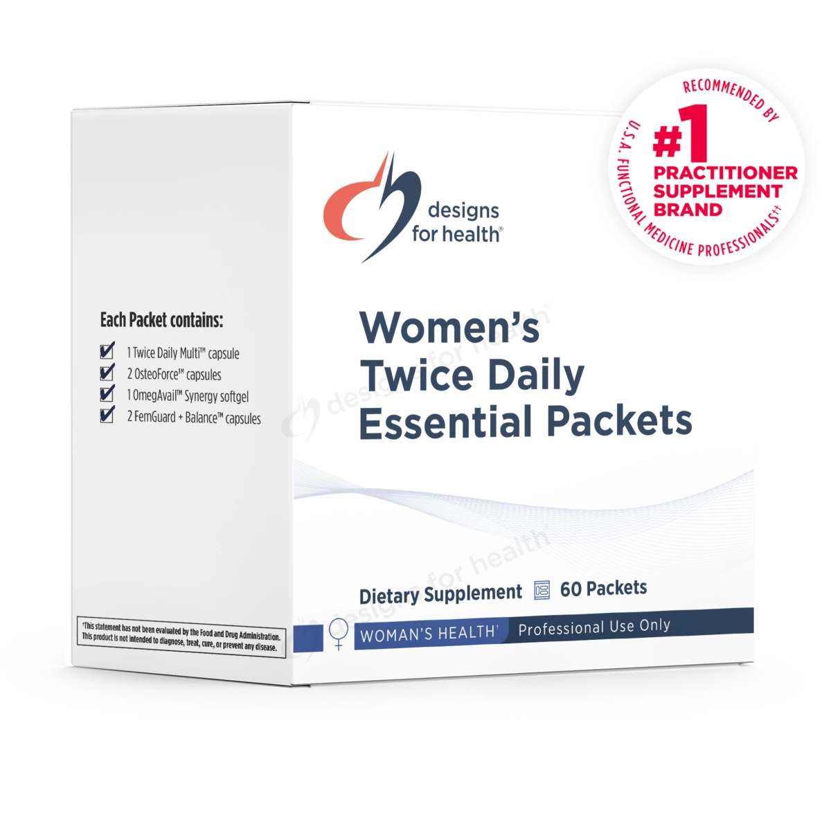 Women's Twice Daily Essential Packets - Strauss Diamond